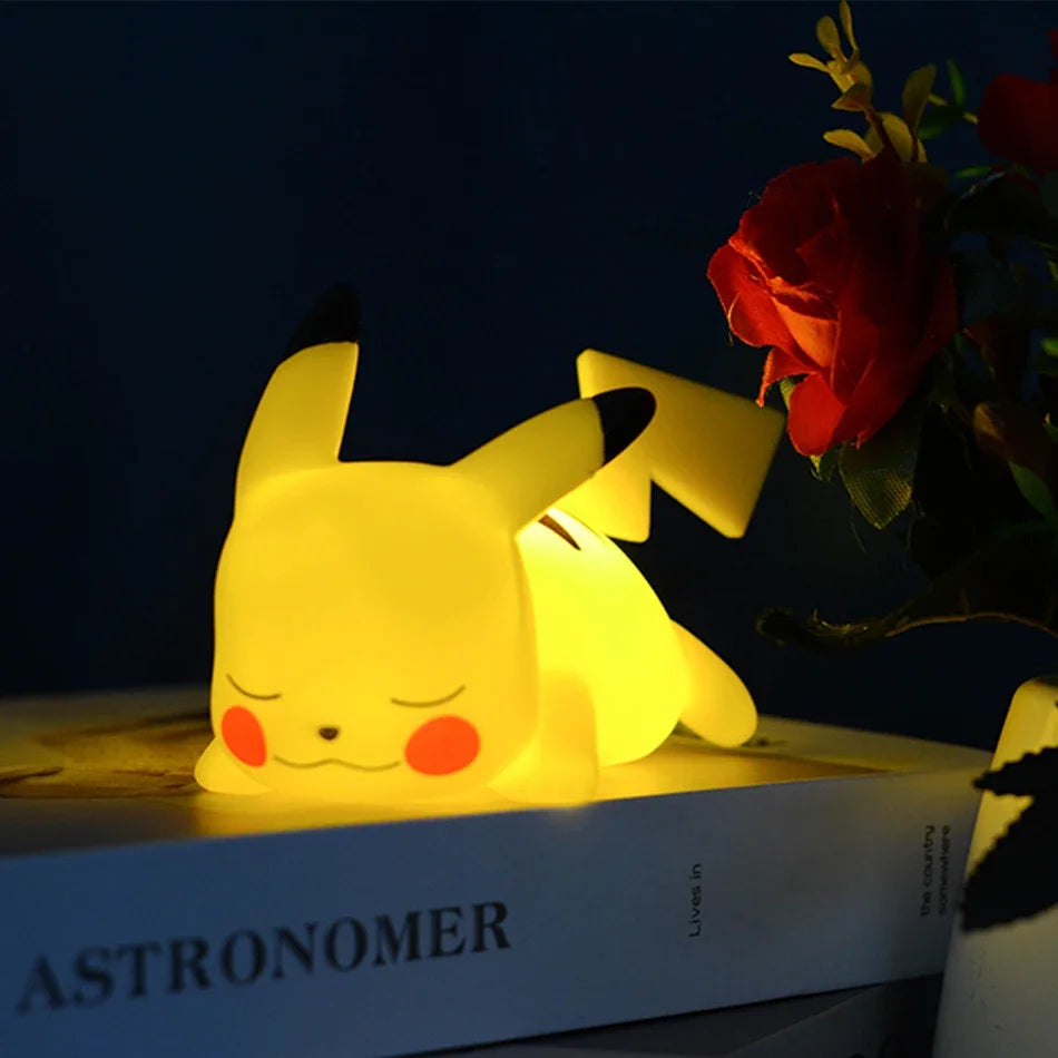 Pokémon Pikachu Night Light 12cm Bedside Lamp – Nintendo Core
